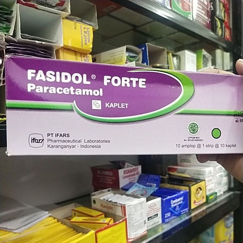 Jual FASIDOL FORTE Paracetamol 650mg 10Tab | Shopee Indonesia