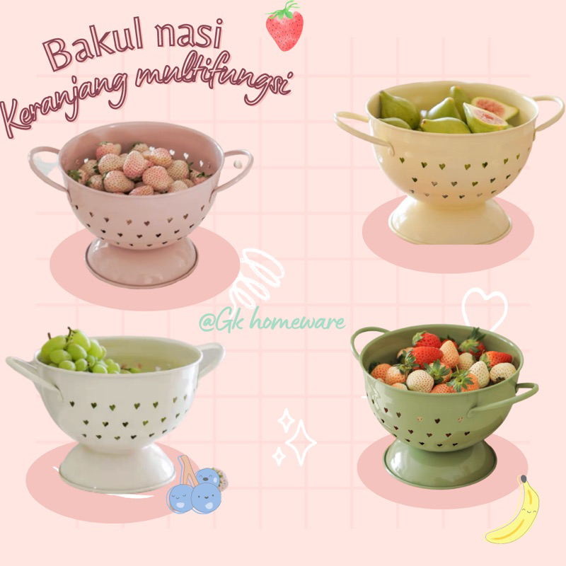Jual Lizzie Bakul Nasi / Sangku Nasi / Keranjang Multifungsi Large ...