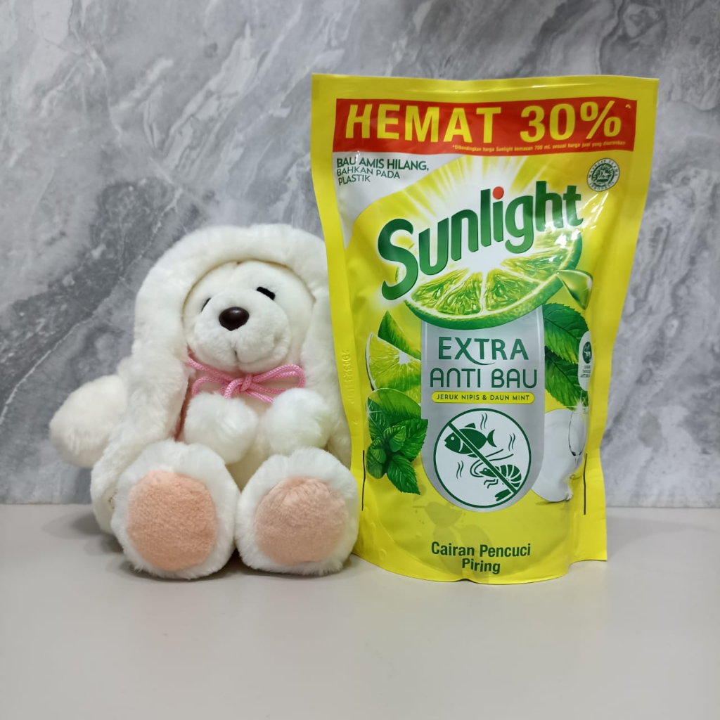 Jual Sunlight Cairan Pencuci Piring Extra Anti Bau Jeruk Nipis dan Daun Mint 650ml (Expired 2025 ...