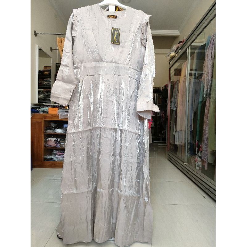 Jual Gamis Shimer brand Clarabel | Shopee Indonesia