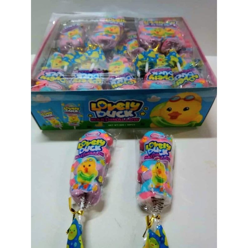 Jual Permen Cemilan Snack Lovely Duck Bebek Marshmallow Kapas Mainan ...