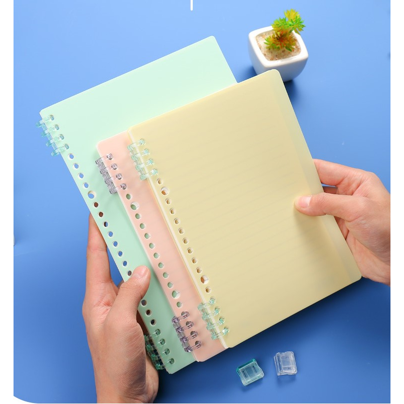 Jual Cover Binder Loose Book Set ( 2 pcs ) A4 ~ A5 | Shopee Indonesia