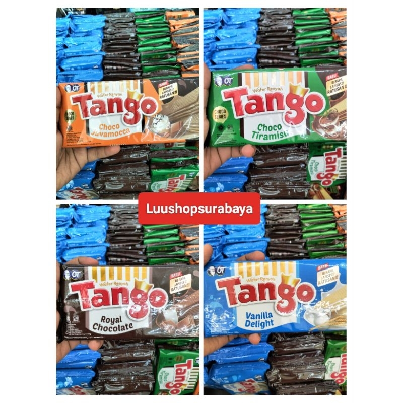 Jual Tango Wafer Long Chocolate 110gr | Shopee Indonesia