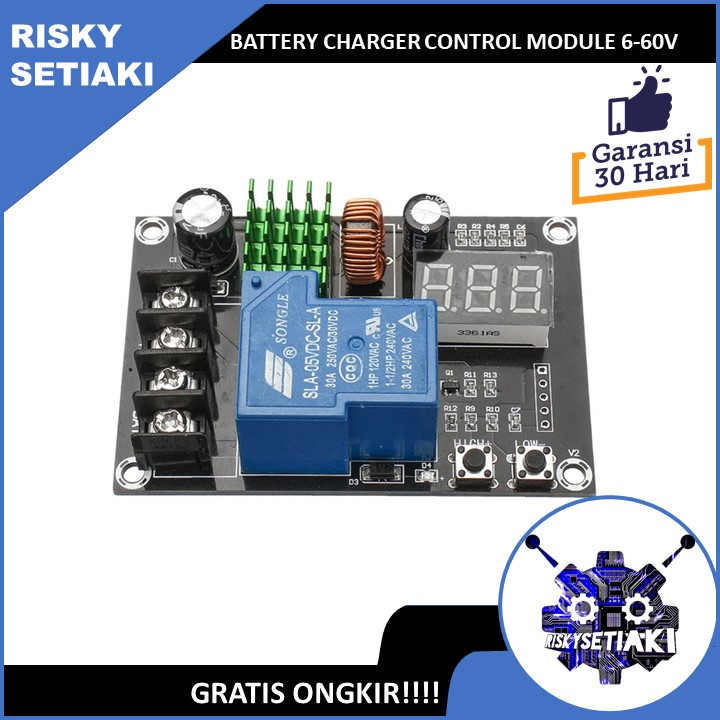 Jual BATTERY CHARGER CONTROL MODULE 6-60V XH-M604 PENGENDALI PENGISIAN ...