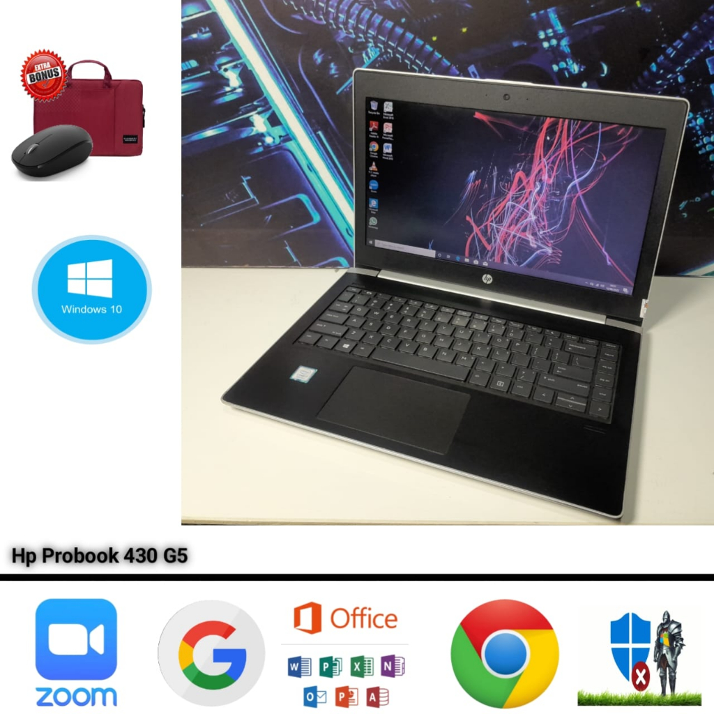 Jual Laptop Hp Probook 430 G5 Core i7 Gen 8 Ram 32GB SSD 256/1TB UHD Graphics 620 Windows 10 ...