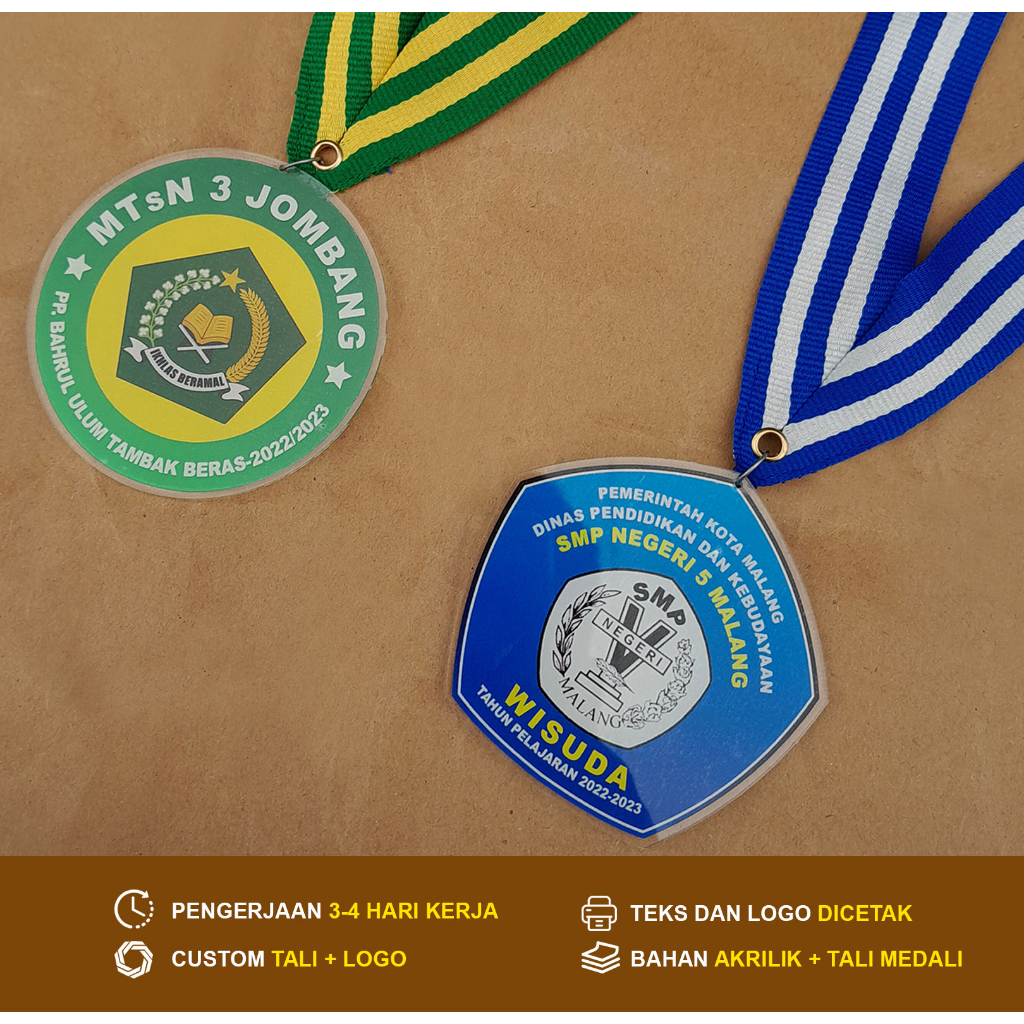 Jual Gordon kalung wisuda akrilik/tali wisuda/kalung wisuda | Shopee ...