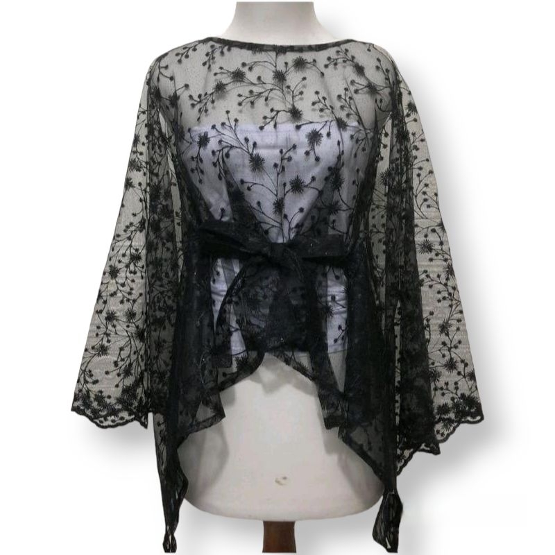 Jual PRODUK BARU/CAPE BRUKAT ATASAN/CAPE BRUKAT PITA/OUTER KEBAYA MODEL ...