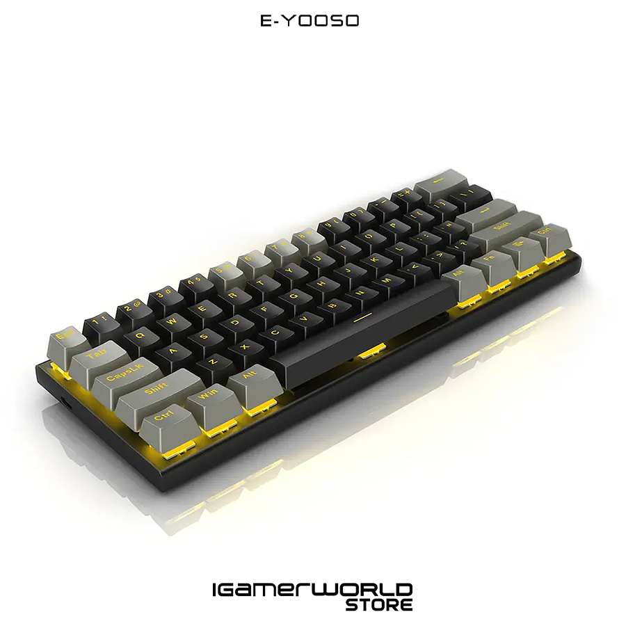 Jual E-YOOSO Z-11 / Z11 Two Tones 60% Mechanical Gaming Keyboard ...