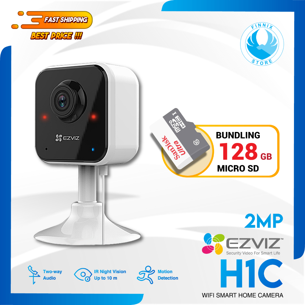Jual EZVIZ H1C Indoor Camera CCTV Smart Home Wifi IP 2MP Type C ...