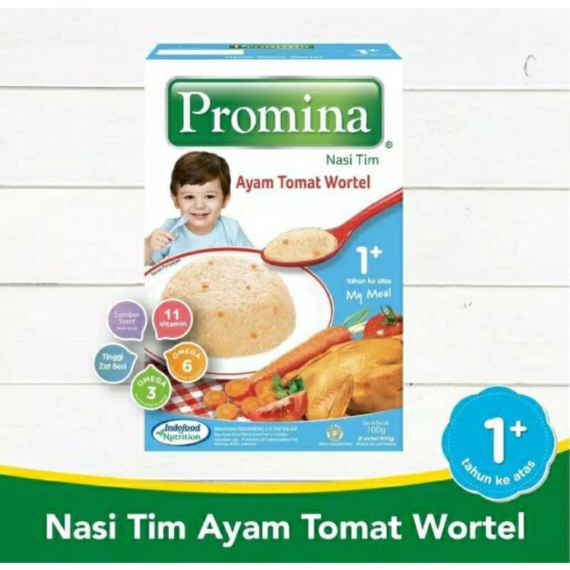 Jual Promina Nasi Tim Ayam Tomat Wortel New Box 100 g | Shopee Indonesia