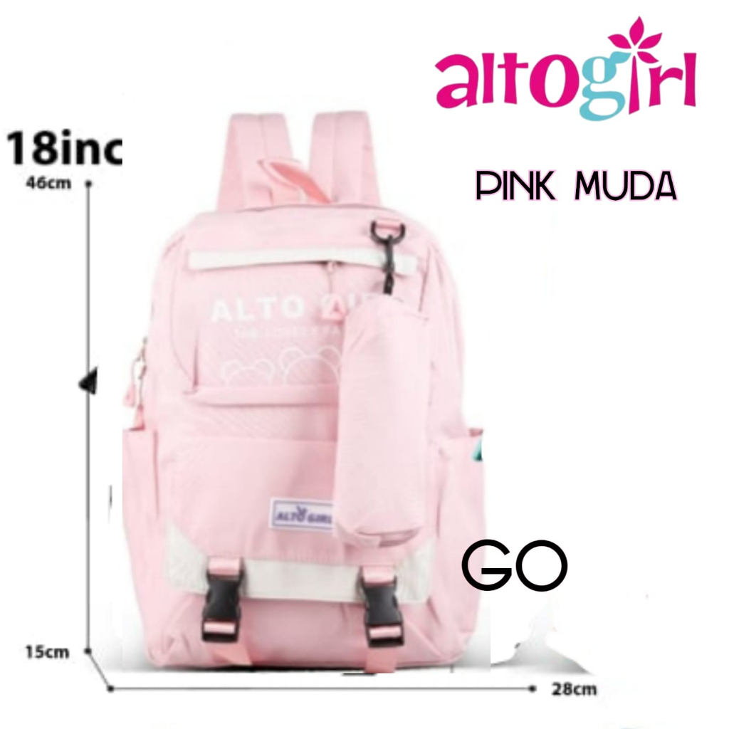 Jual gopro 3 Tas Alto Ransel Girl's Tas Alto Anak Perempuan/Ransel Wanita/Ransel Laptop Tas ...