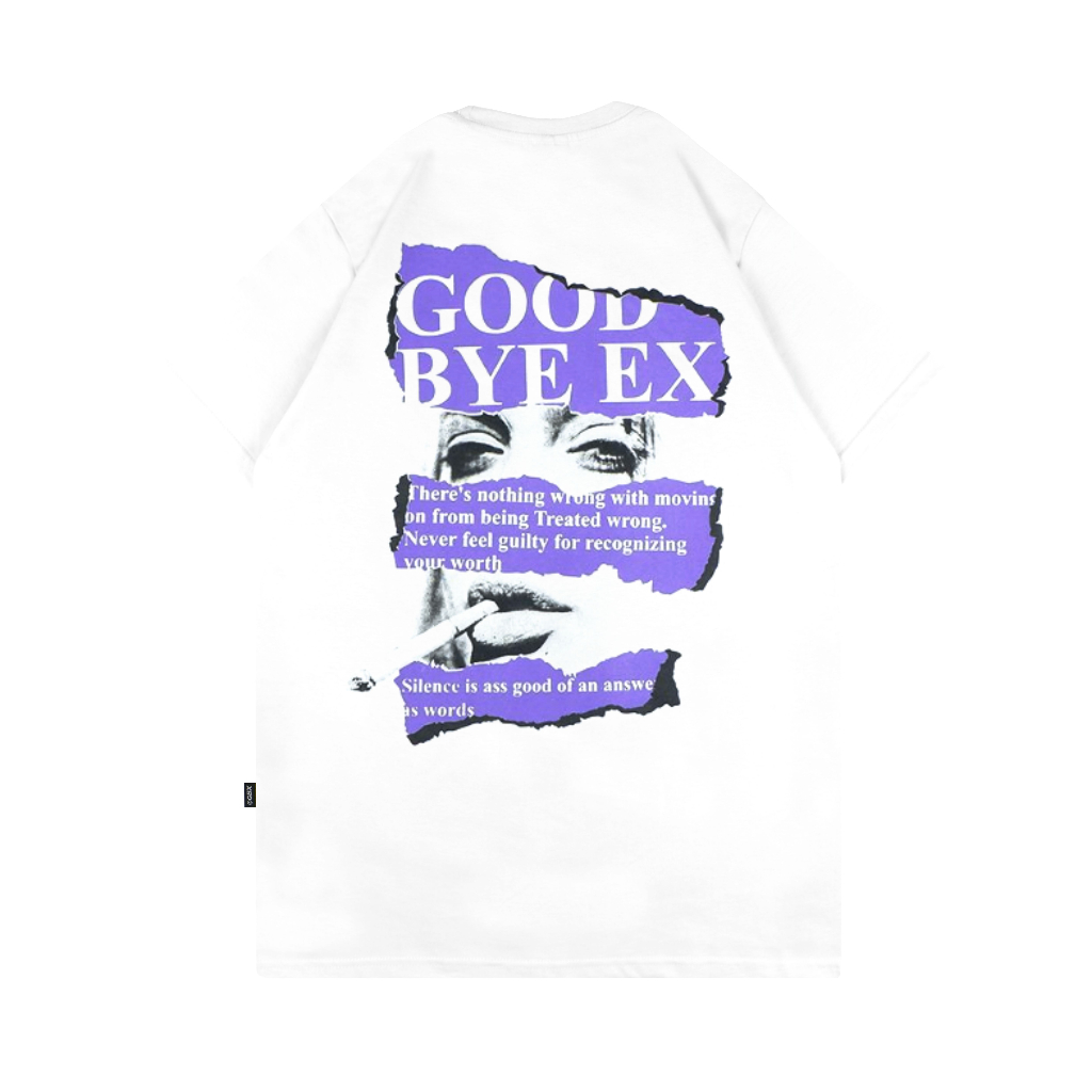Jual GOOD BYE EX - Tshirt Cotton 24s Nothing White | Shopee Indonesia
