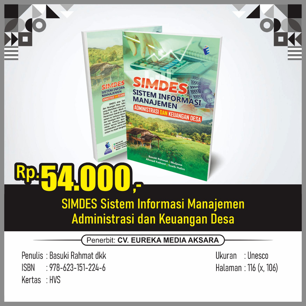 Jual SIMDES Sistem Informasi Manajemen Administrasi dan Keuangan Desa ...