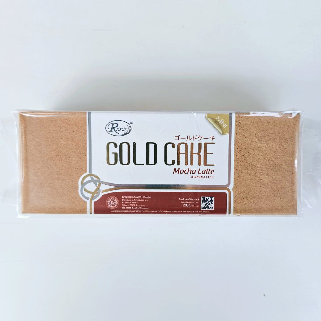 Jual RIOUS GOLD CAKE 200gr | Shopee Indonesia