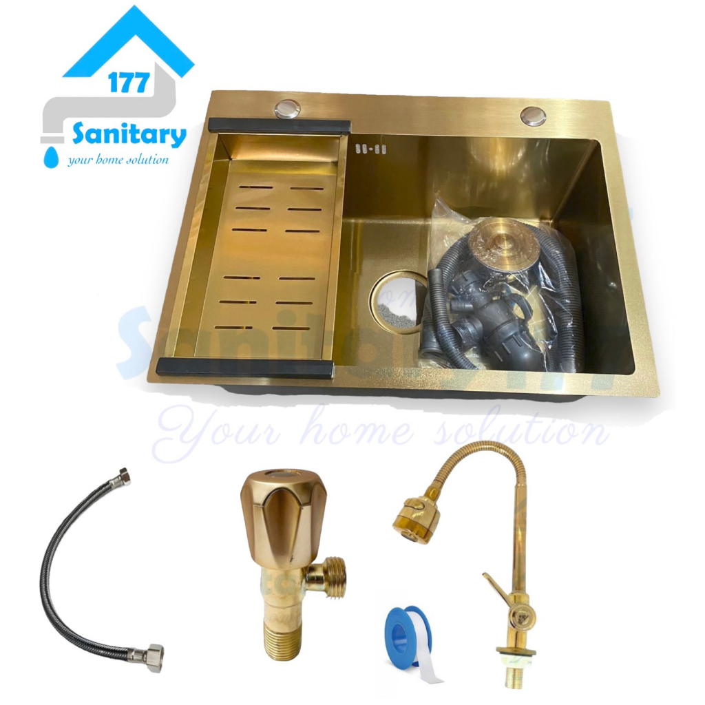 Jual Bak cuci Piring stainless 304 tebal 1lubang 304E-Kitchen sink set ...