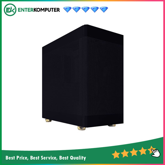 Jual Casing CUBE GAMING AVENT BLACK - mATX - FRONT-TOP & SIDE MESH ...