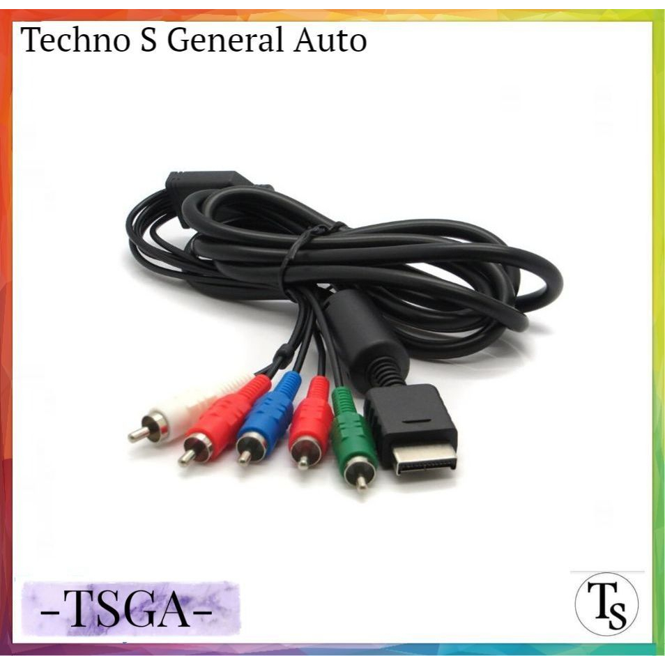 Jual Kabel Component PS 2 - PS 3 - Kabel Komponen PS2 - PS3 - Komponen ...