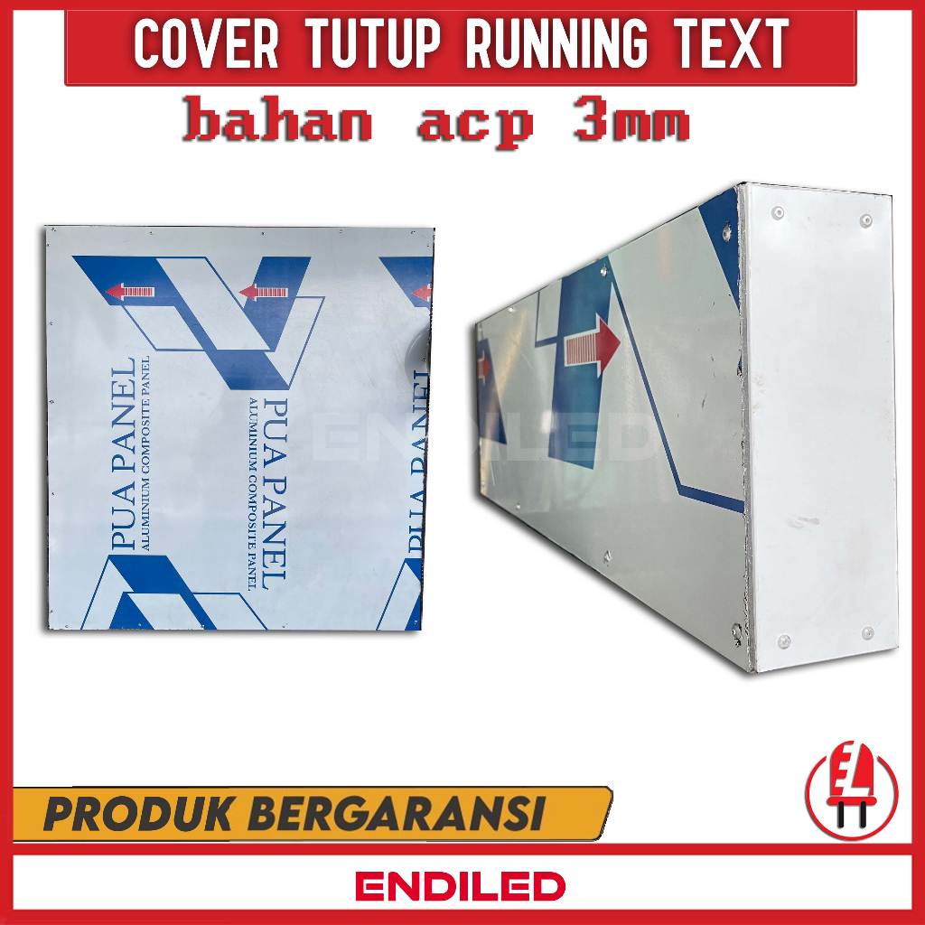 Jual cover tutup frame running text videotron acp 3mm | Shopee Indonesia