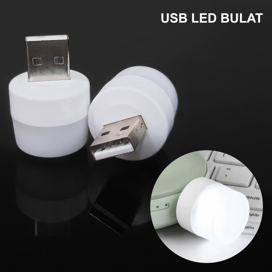 Jual LAMPU LED BULAT USB EMERGENCY MINI / BUAT LAMPU TIDUR BISA JUGA ...