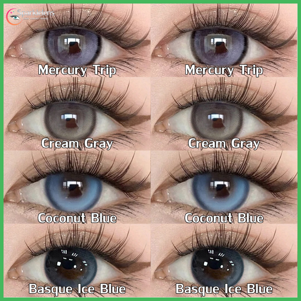 Jual Sparklelens Natural Softlens COLORED LENSES 14.5mm lensa kontak ...