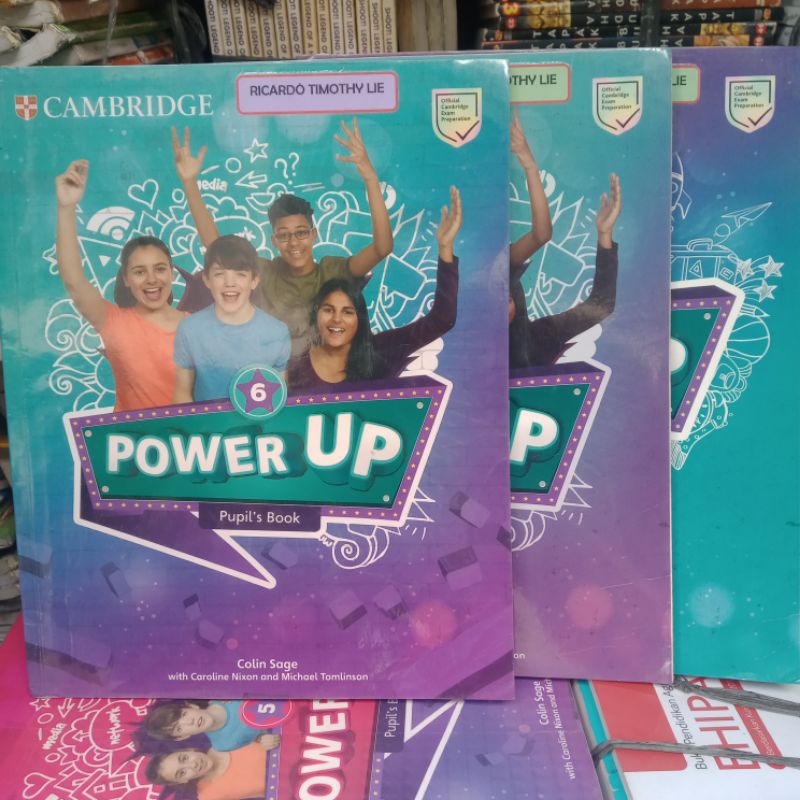 Jual Power Up 6 Pupil's Book-Activity Book | Shopee Indonesia