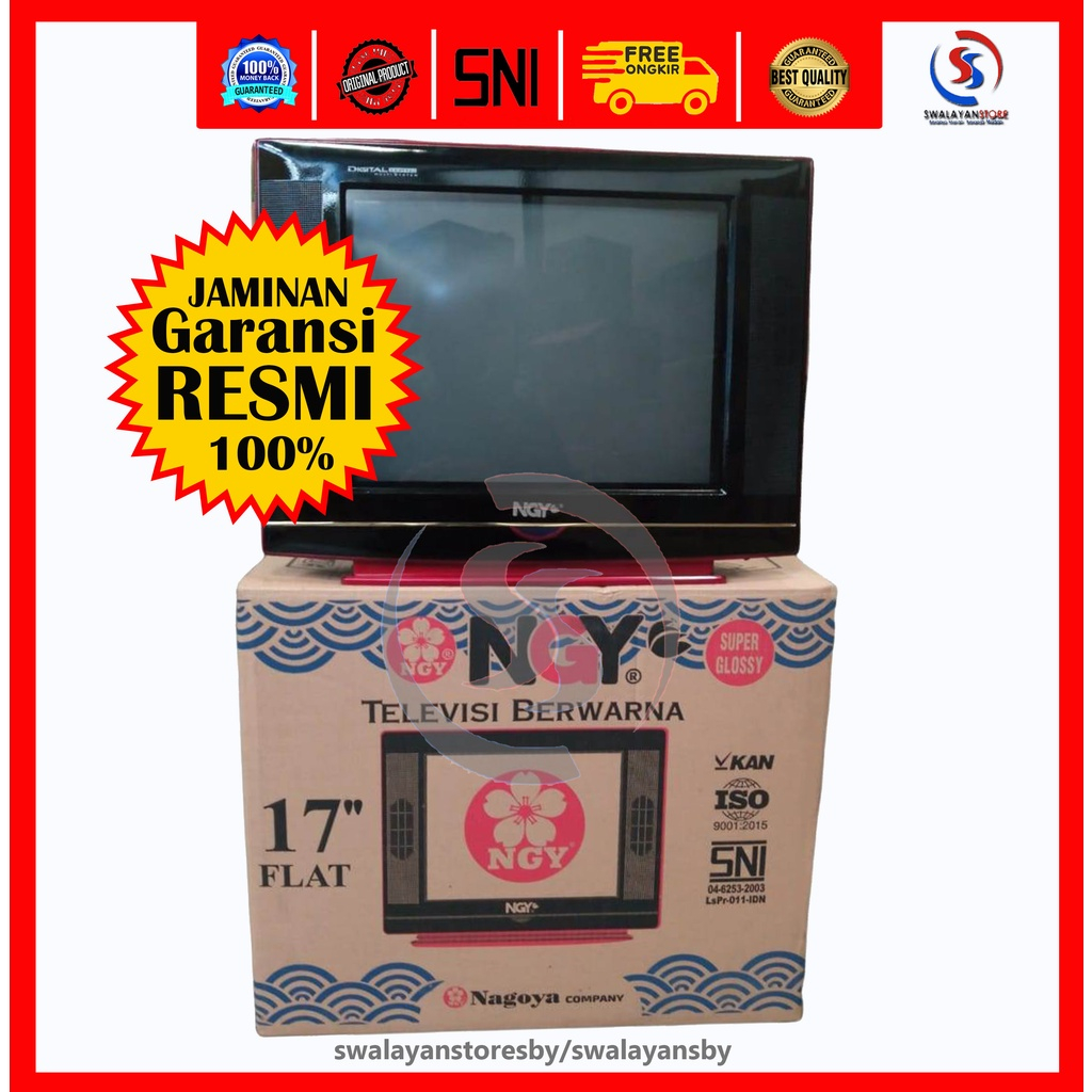 Jual TV TABUNG NAGOYA 17 INCH GARANSI RESMI | TV DIGITAL YOUTUBE DAN ...