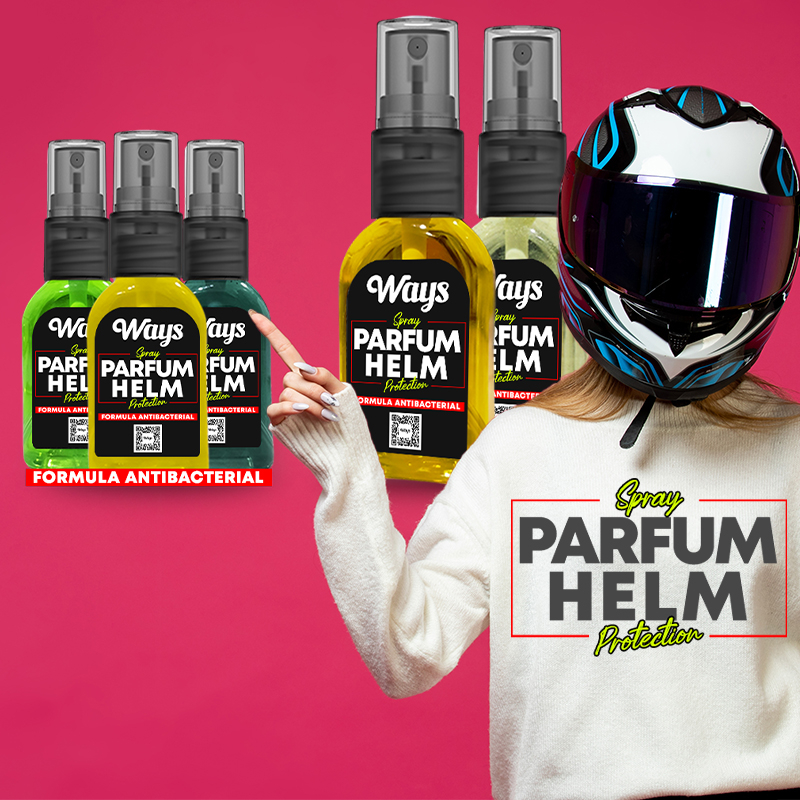 Jual A006 - WAYS Spray Protection Parfum Pewangi Helm Motor Multiguna ...