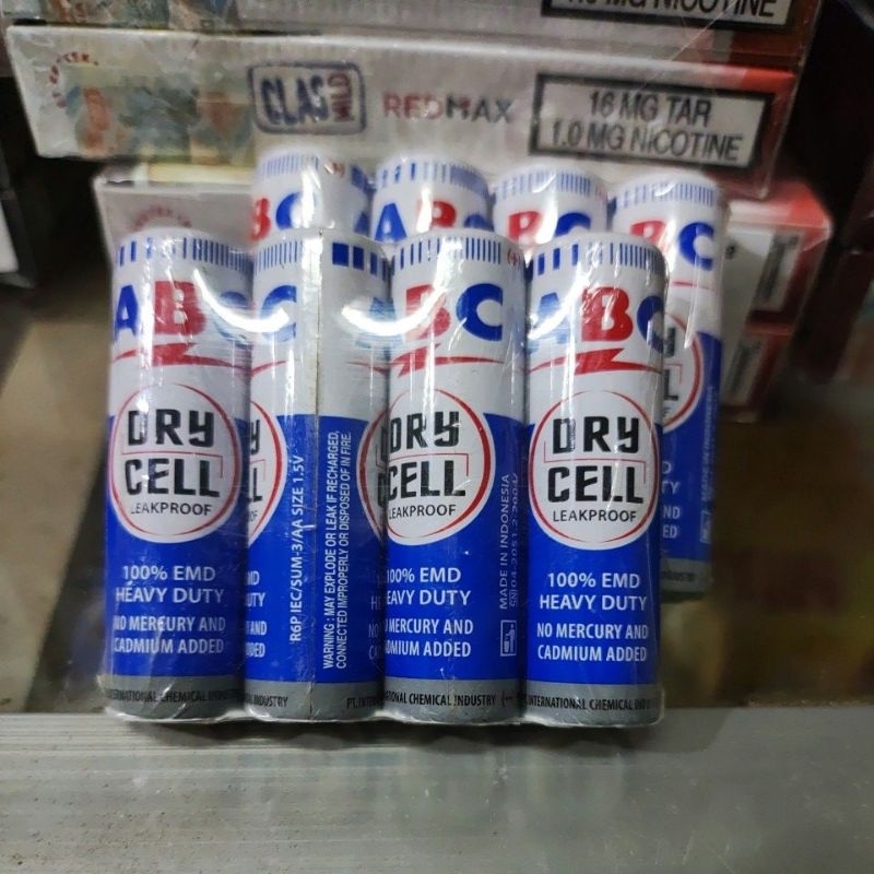 Jual BATU ABC, BATERAI ABC, UKURAN AA atau jam dinding | Shopee Indonesia