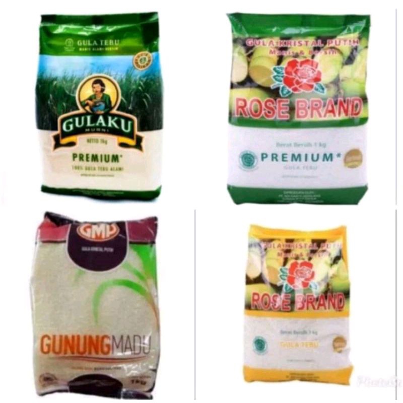 Jual GULA PASIR KEMASAN PREMIUM 1KG | Shopee Indonesia