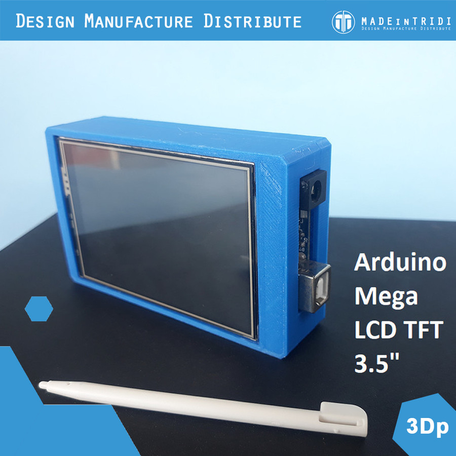 Jual Madeintridi casing LCD Shield TFT 3.5" Touchscreen casing for ...