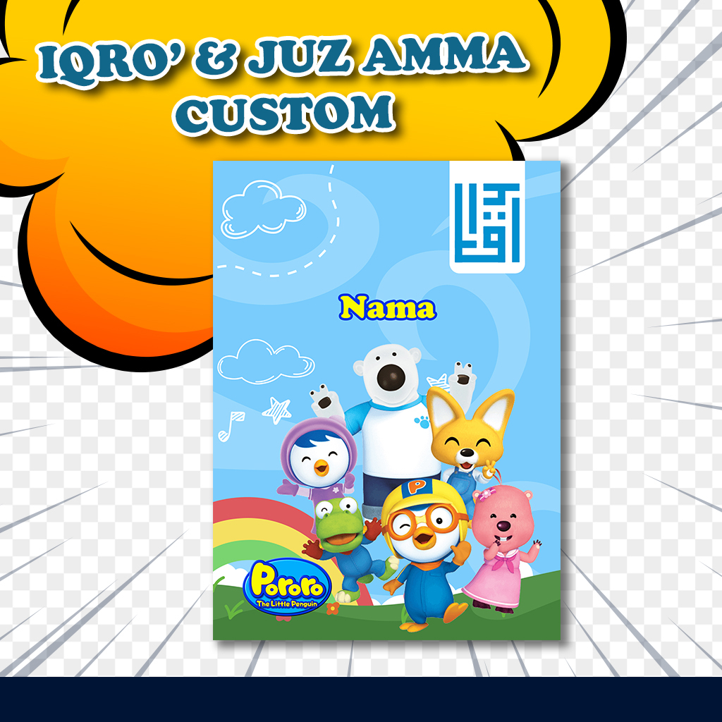 Jual BUKU IQRO JUZ AMMA CUSTOM NAMA/KH ASAD HUMAM | Shopee Indonesia
