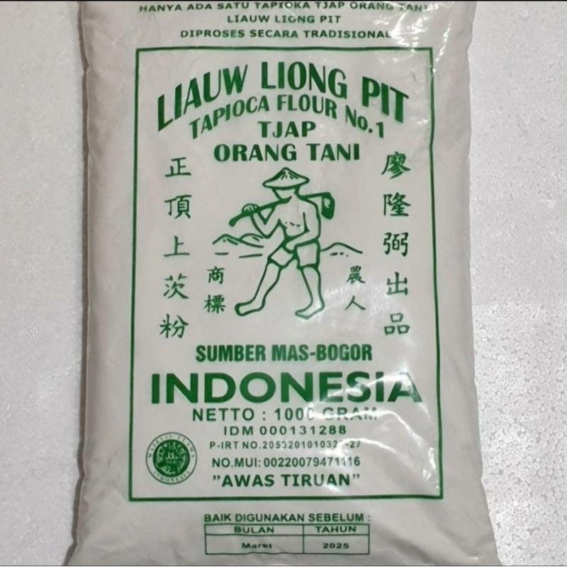 Jual tepung tapioka liauw liong pit 1kg | Shopee Indonesia