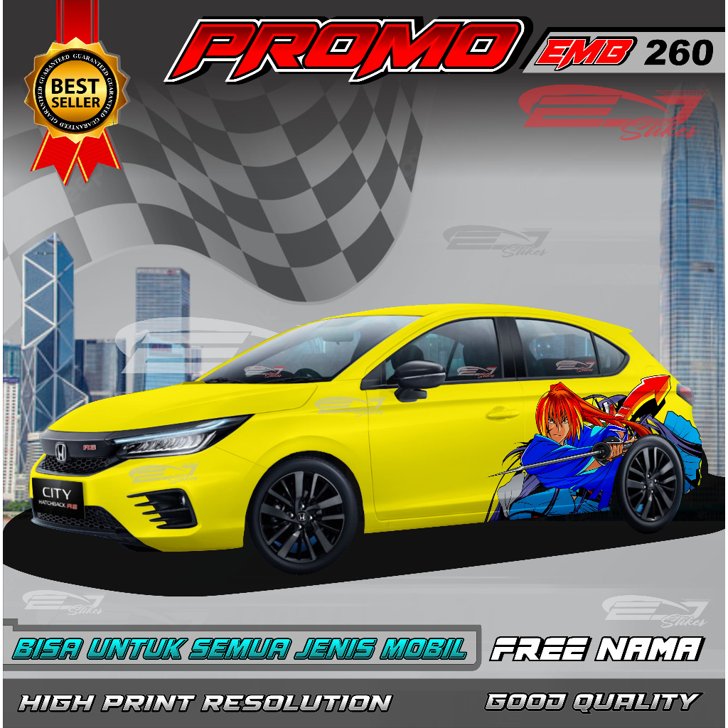 Jual VARIASI STIKER DECAL SEMUA JENIS MOBIL-DECAL STIKER FORTUNER NEW ...