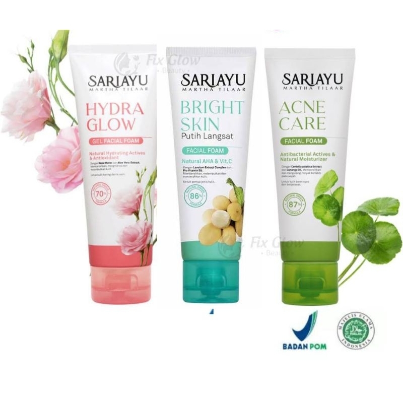 Jual SARIAYU FACIAL FOAM 75g_100g | Shopee Indonesia