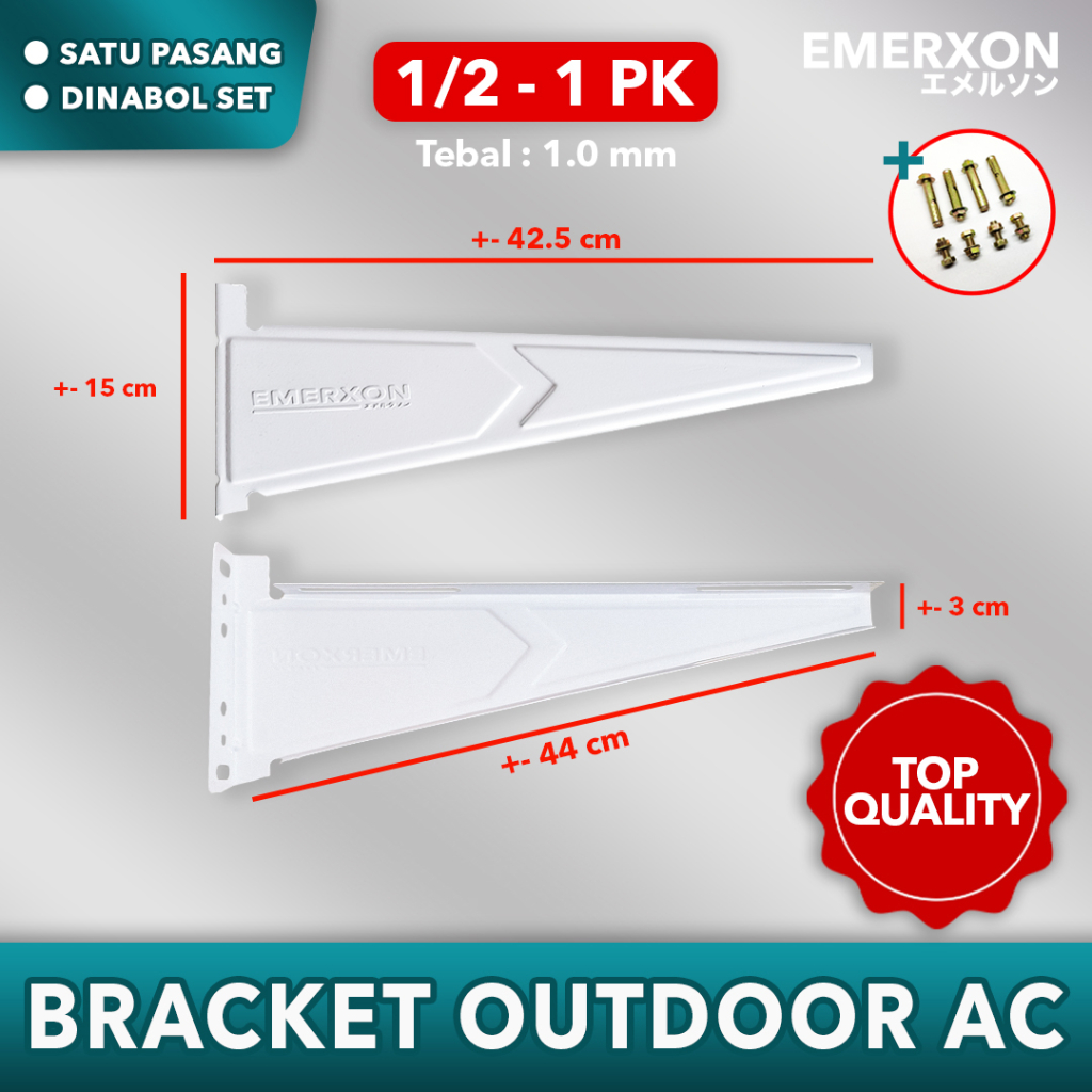 Jual BRACKET OUTDOOR AC EMERXON / KAITO 1 PK & 2 PK | Shopee Indonesia
