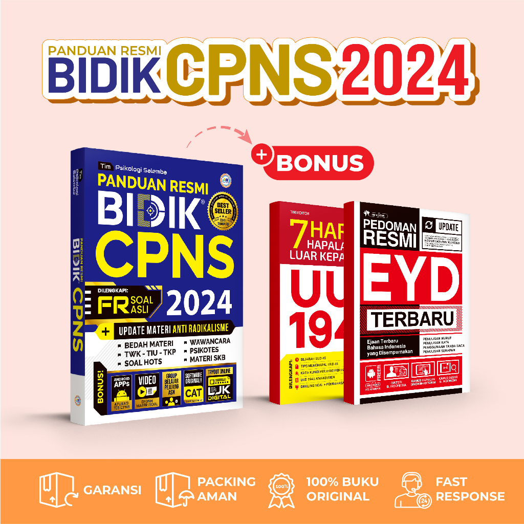 Jual Emc Panduan Resmi Bidik Cpns 2024 Bonus Kitab Psikotes Gambar