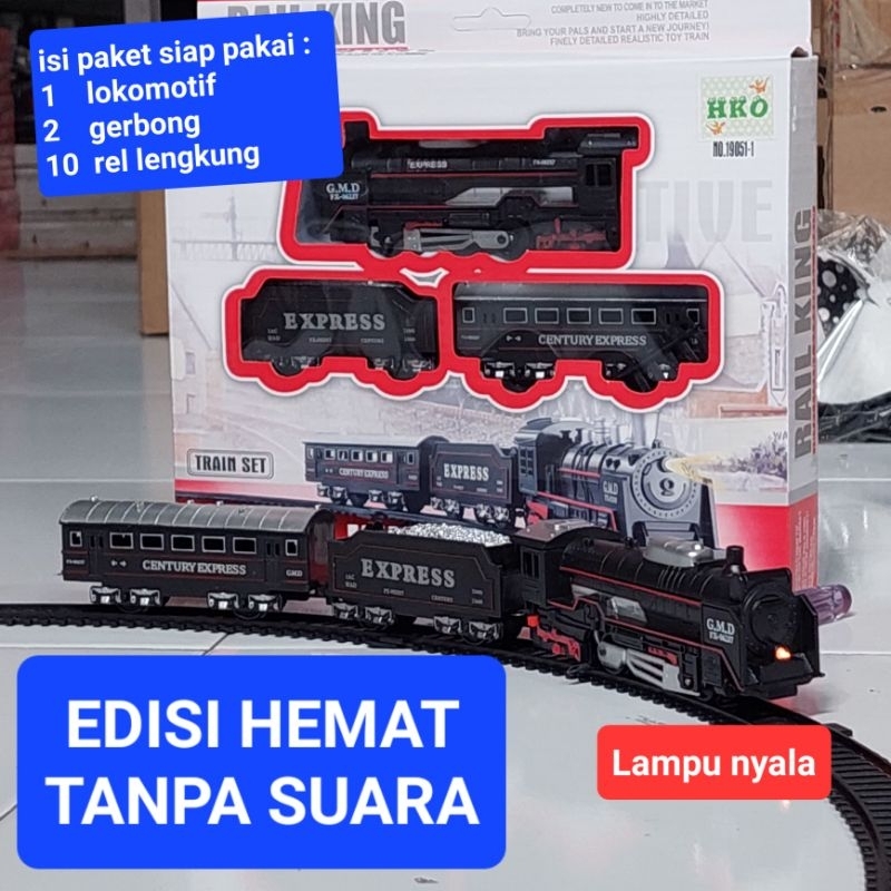 Jual Mainan Kereta Api plus SUARA Rail King railking edisi spesial seri ...
