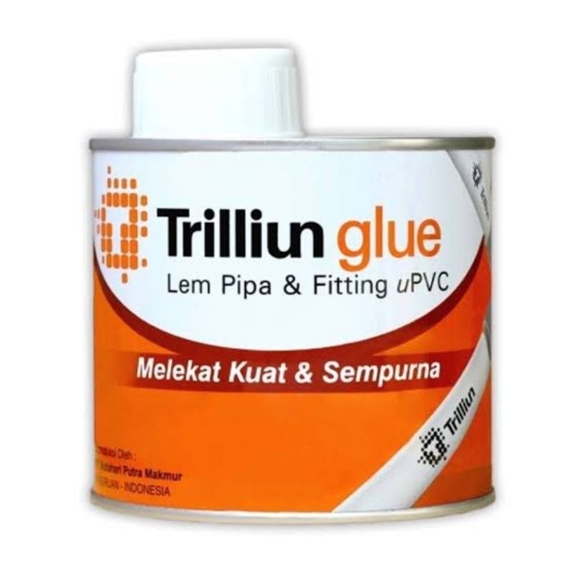 Jual Lem pvc lem pipa kaleng TRILLIUN isi 400 gram | Shopee Indonesia