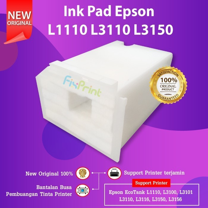 Jual Busa Ink Pad Printer Epson L3110 L1110 L3116 L3150 L3210 L3156 ...
