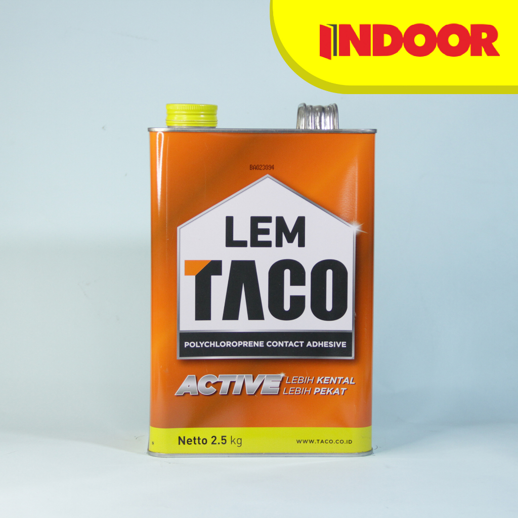 Jual Lem TACO / Lem Kuning Serbaguna / Lem HPL Vinyl 2,5 KG | Shopee ...