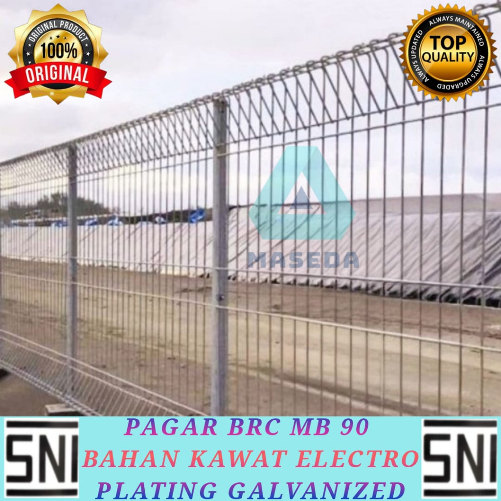 Jual Pagar BRC MB 90 kawat PAGAR BRC GALVANIS Electro Plating ( EP ...