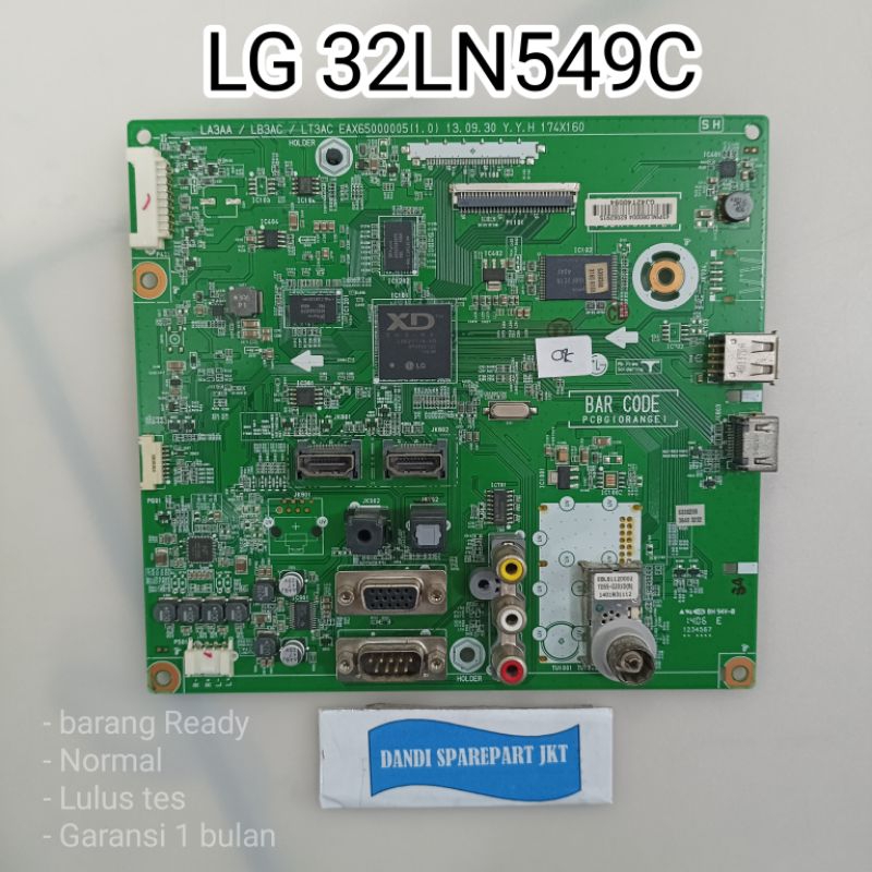 Jual MB LG 32LN549C - MAINBOARD - MOTHERBOARD - MOBO - MESIN TV LED - MESIN TV LG | Shopee Indonesia