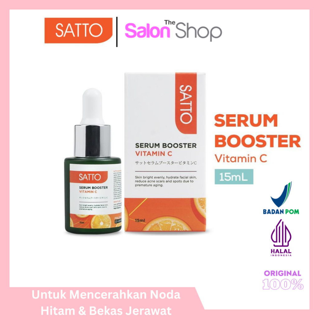 Jual Satto Serum Booster Vitamin C 15ML | Shopee Indonesia