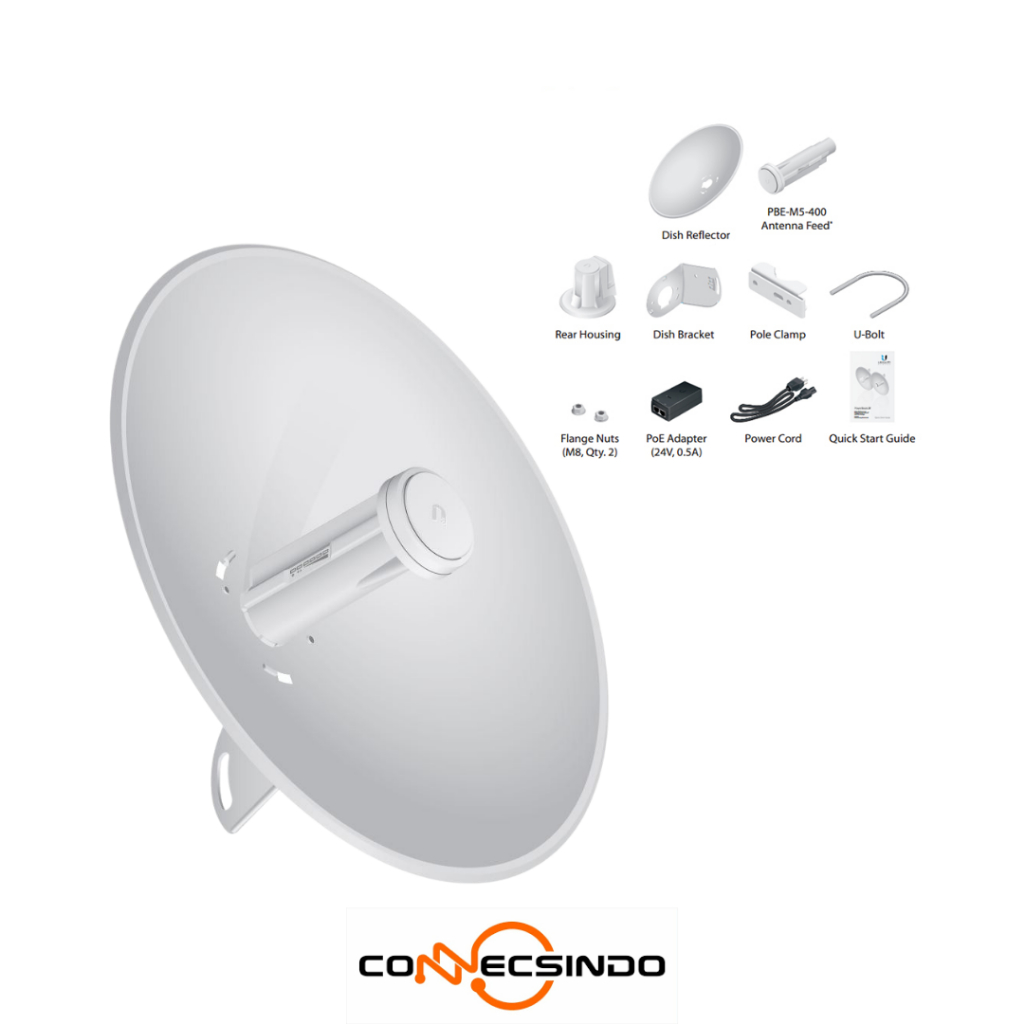 Jual Antena Router Ubiquiti Power Beam M5-400 Wifi Parabola | Shopee ...