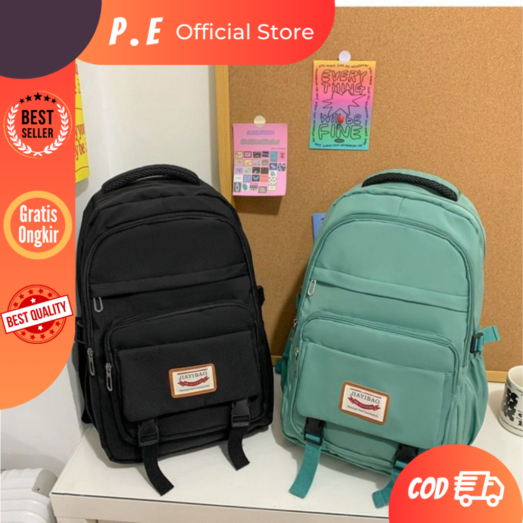 Jual TAS RANSEL UNISEX TAS SEKOLAH KULIAH R883 TAS REMAJA SIMPLE ...