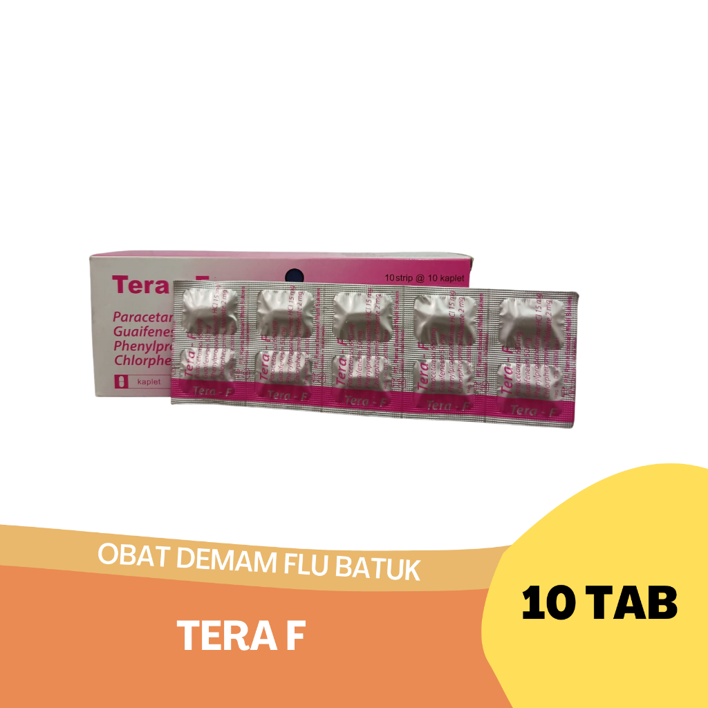 Jual TERA F 1 STRIP ISI 10 TABLET | Shopee Indonesia