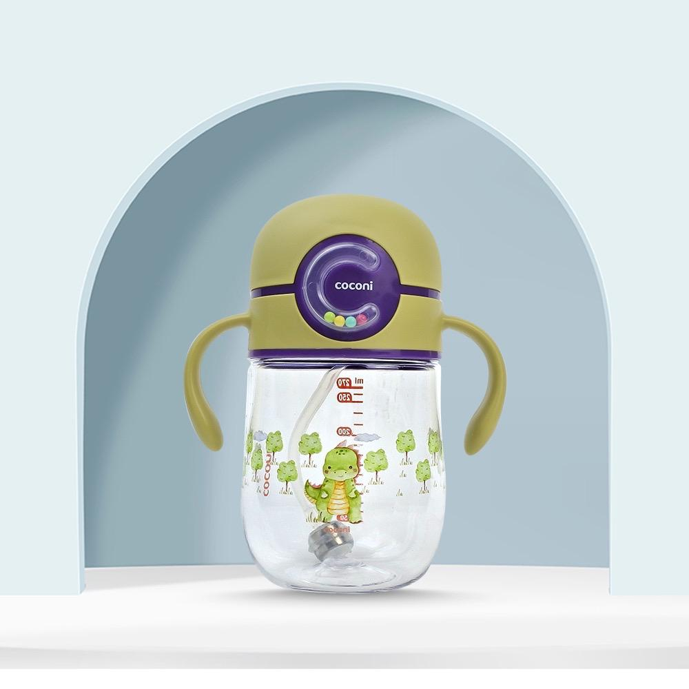 Jual Coconi Tritan Bottle 270ml | Botol minum bayi anak dengan pemberat 360 | Baby drinking ...