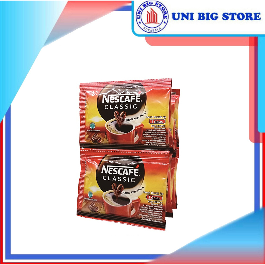 Jual NESCAFE Classic Robusta - 10 sachets x 2 gr Dalgona Coffee ...