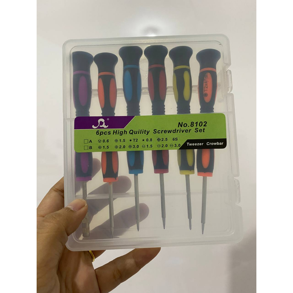 Jual 8102 Obeng Reparasi Smartphone / HandPhone / Multifungsi | Shopee ...