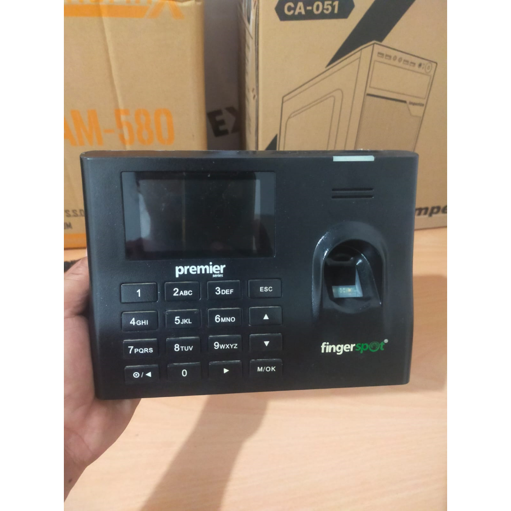 Jual Mesin Absensi FINGER SOLUTION X100-c, INTERAKTIVE X1500, PREMIER ...